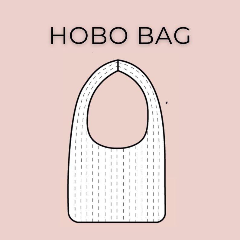 Hobo Bag Sewing Patern | Pdf Sewing Pattern | Quilted Bag - Etsy