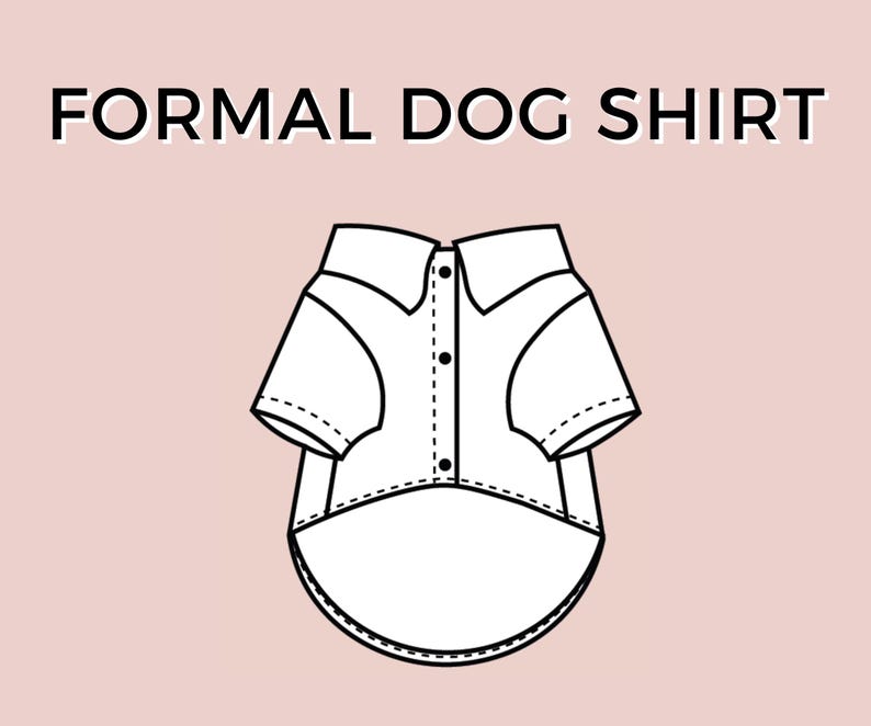 Dog Shirt Sewing Pattern | Pdf Sewing Pattern | Dog Pattern | Dog ...