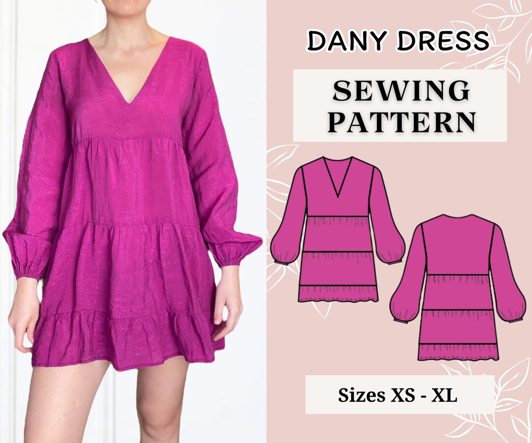 Dress Sewing Pattern | Pdf Sewing Pattern | Women Pattern | Sewing ...