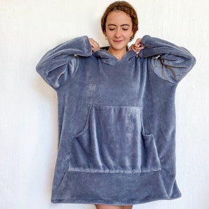 Oversized Hoodie PDF Sewing Pattern | One Size | Unisex Sewing Pattern ...