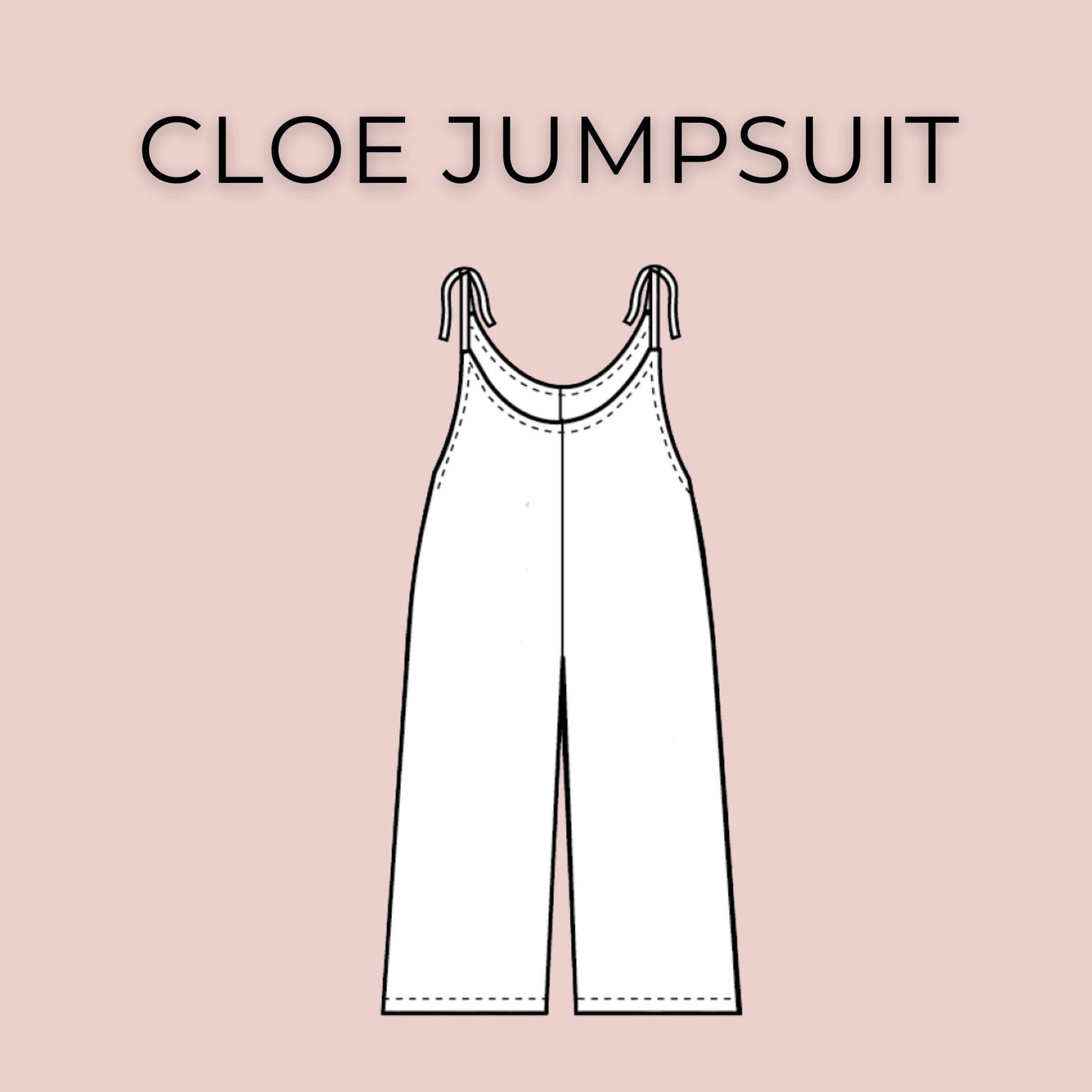 Jumpsuit Pattern | Overalls Pattern | Women Sewing Pattern | Dungaree ...