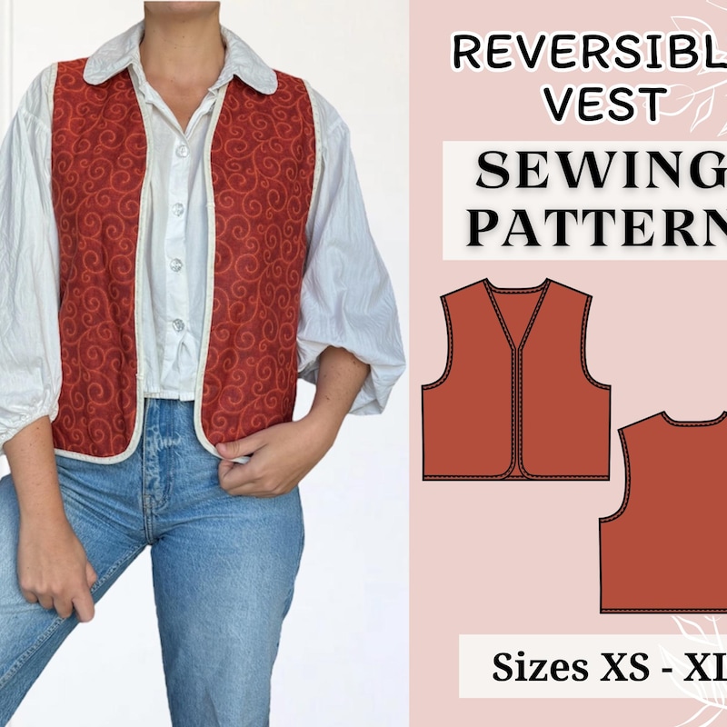 Mens Open Vest Pattern - Etsy