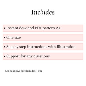 Oversized Hoodie PDF Sewing Pattern One Size Unisex Sewing Pattern - Etsy