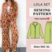 PDF Sewing Pattern // Pj Sewing Pattern // Pajama Pattern Sewing ...