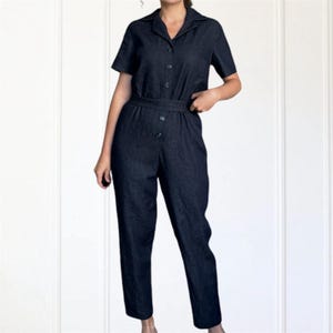 Jumpsuit Pattern | Overalls Pattern | Women Sewing Pattern | Dungaree ...