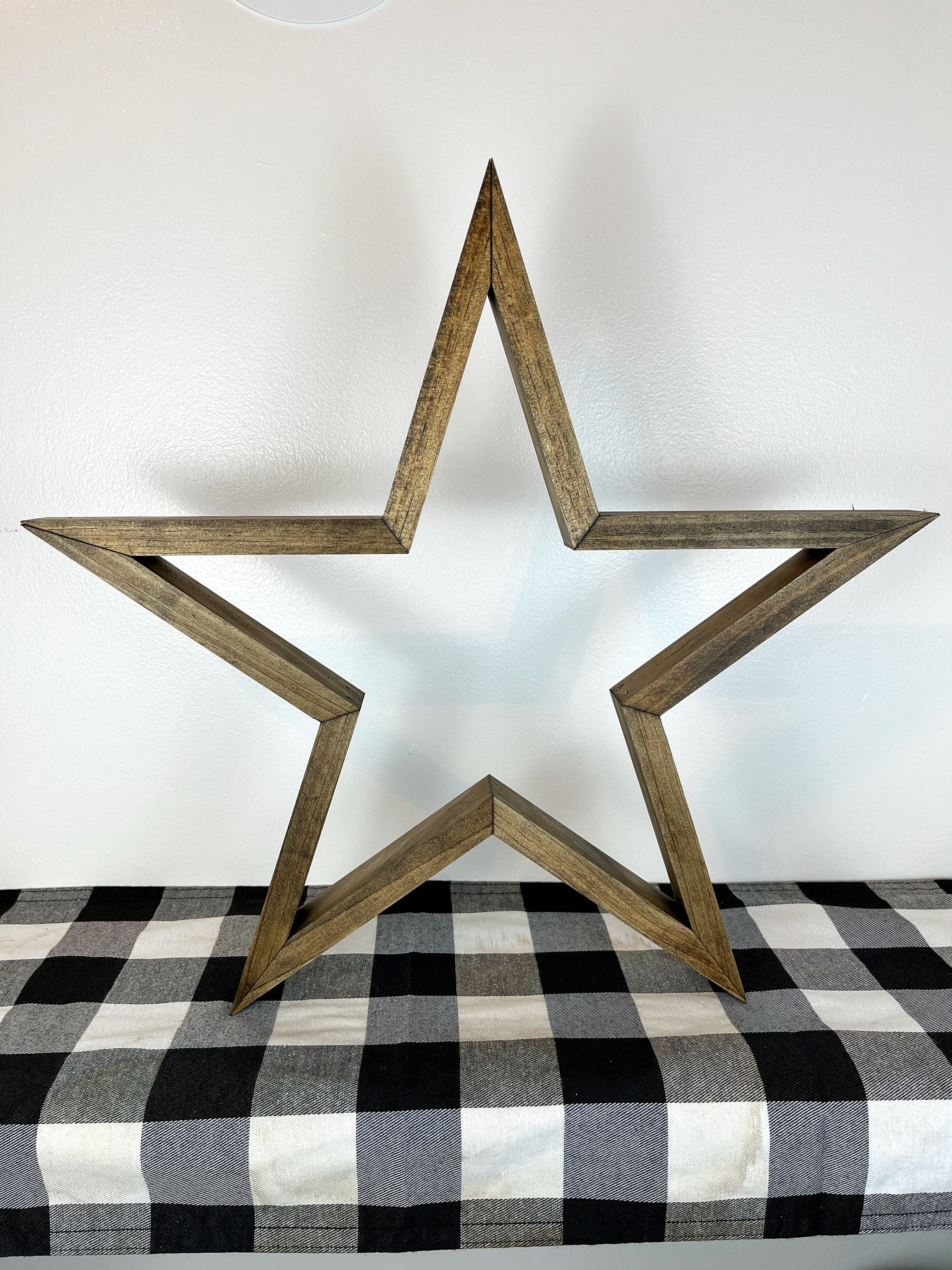 Large Wood Star - Etsy
