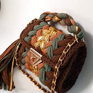 Shoulder Crossbody Crochet Luxury Handmade Designer Women's Bag ...