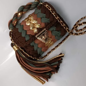 Shoulder Crossbody Crochet Luxury Handmade Designer Women's Bag ...