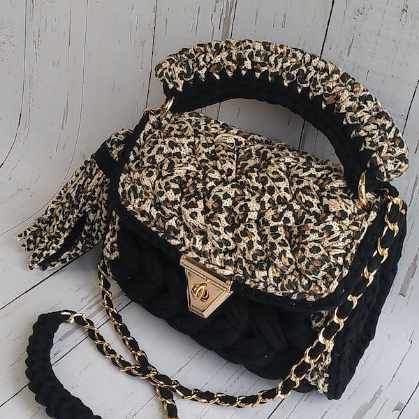 Leopard Bag - Etsy