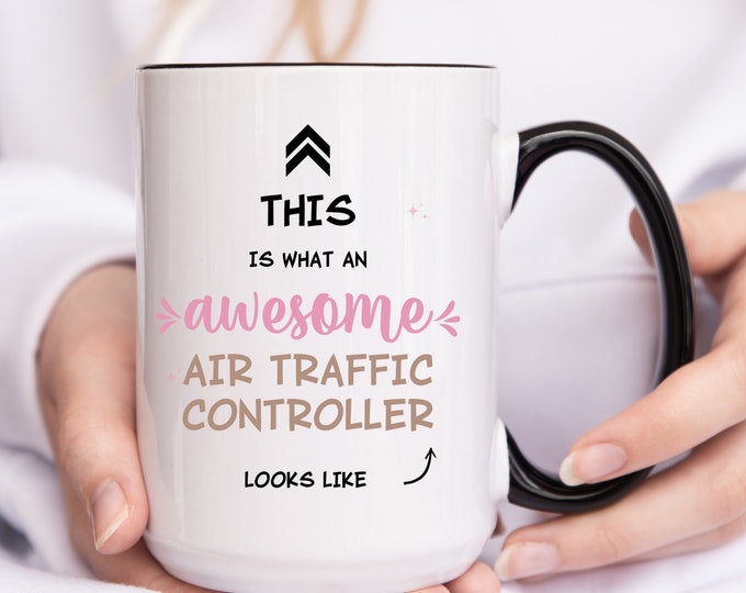 Air Traffic Controller Gift, Funny Air Traffic Controller Coffee Mug ...