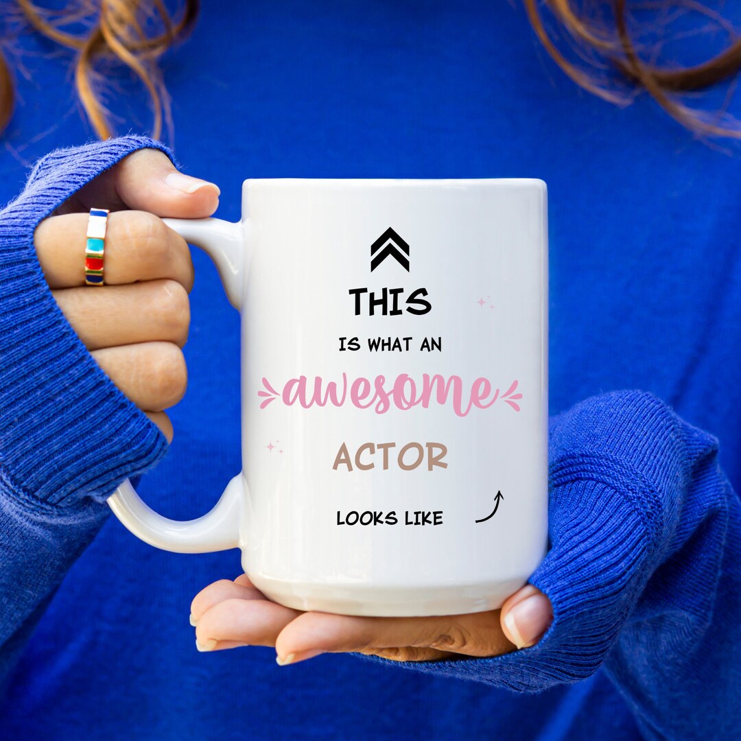 Awesome Actor Mug | Actor Mug | Actor Gift | Future Actor | Actress ...