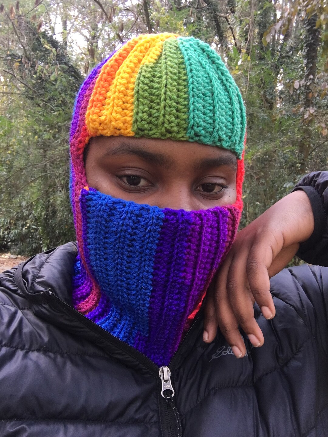 Balaclava Crochet Pattern, Basic Crochet Balaclava, Crochet Ski Mask ...