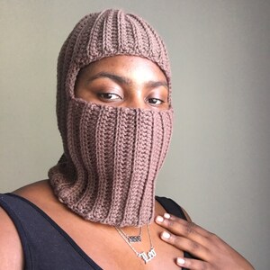 Balaclava Crochet Pattern, Basic Crochet Balaclava, Crochet Ski Mask ...