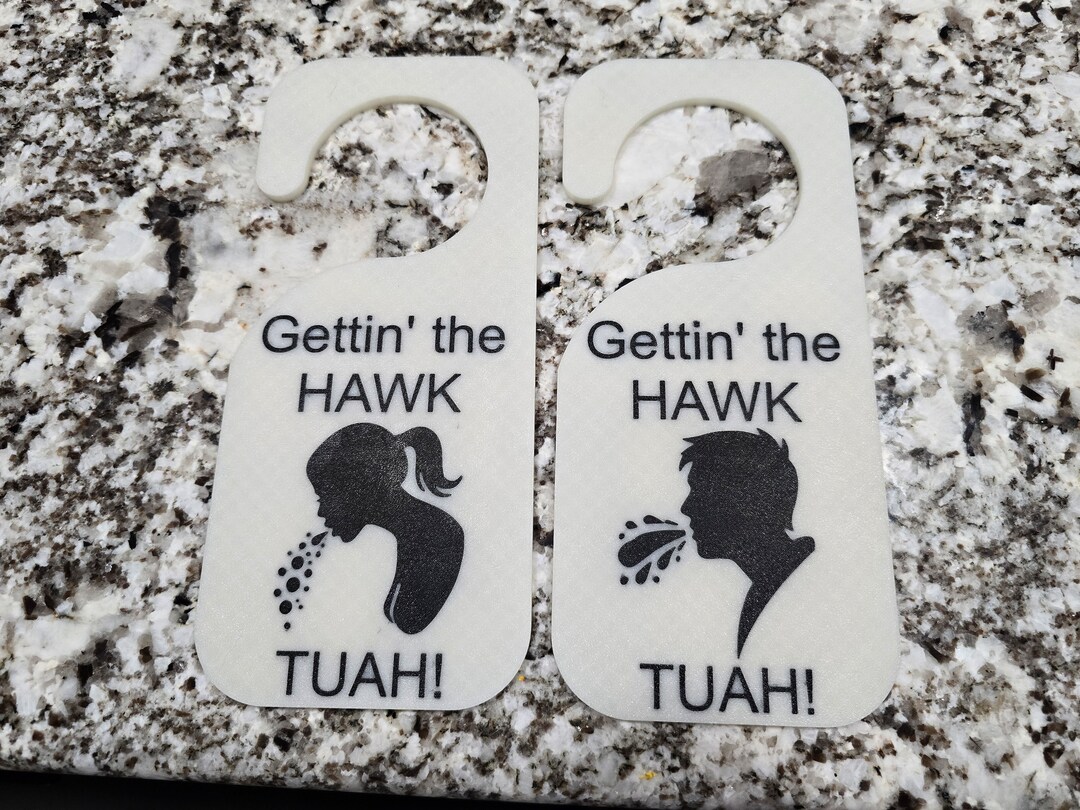 Hawk Tuah Door Sign STL FILE ONLY - Etsy