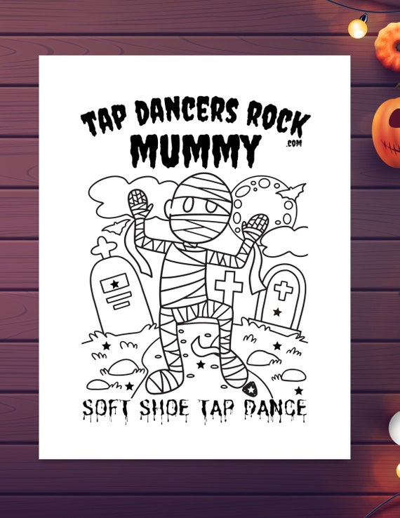 Tap Shoe Coloring Pages