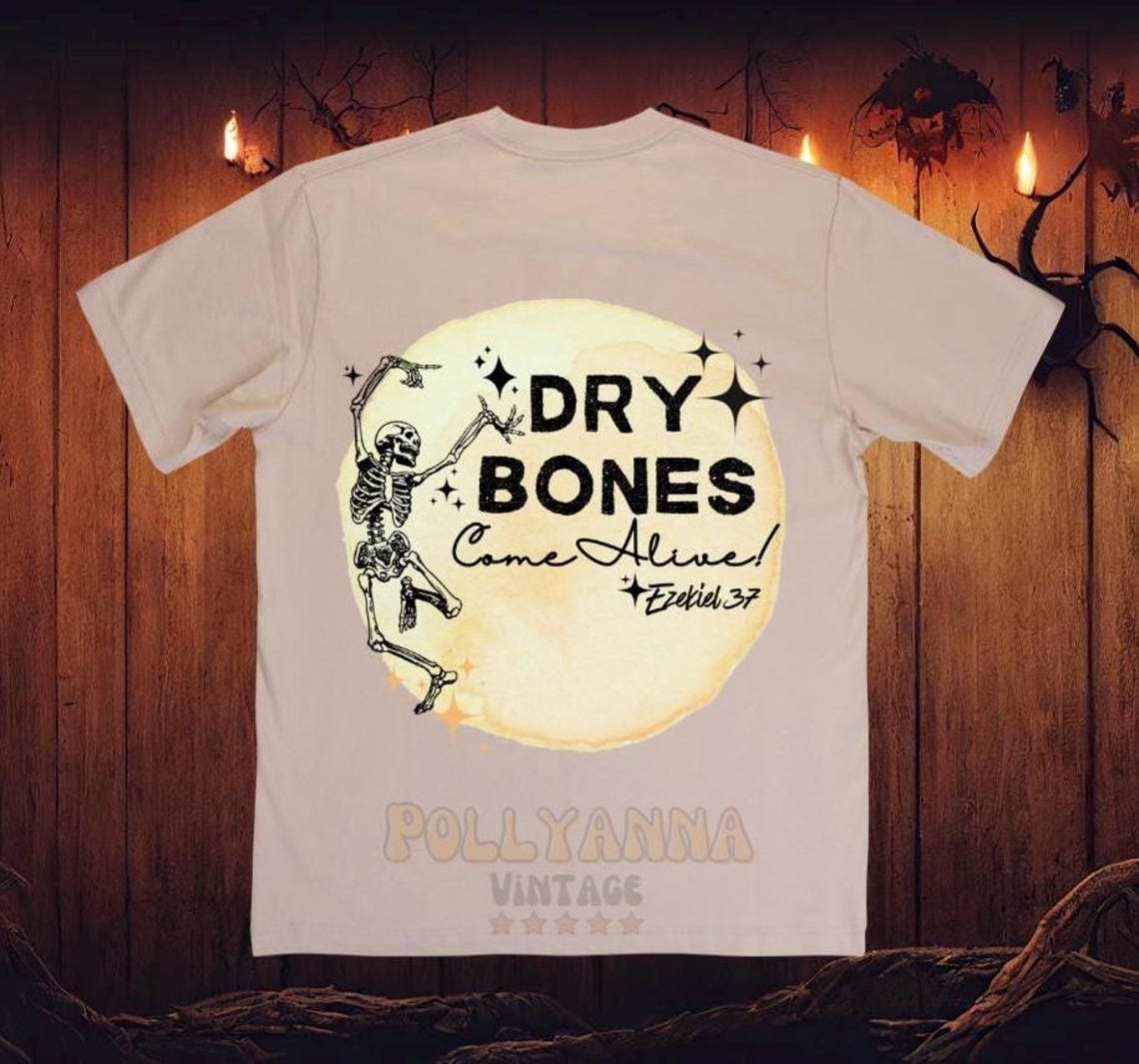 Dry Bones Come Alive , Halloween, Skeletons, PNG, Digital, Download ...