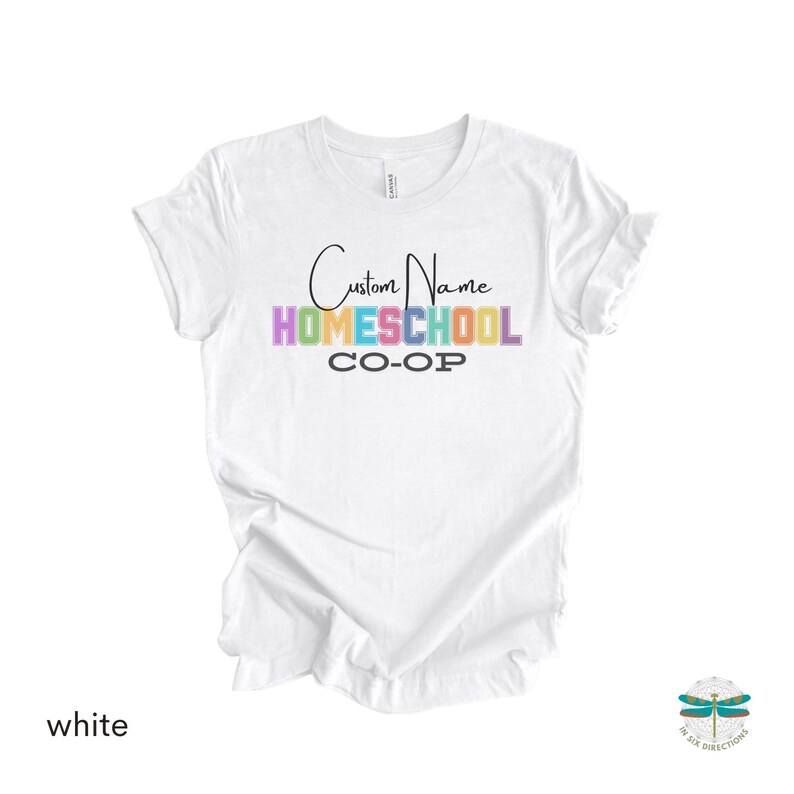 Personalized Homeschool Shirt, Homeschool Co-op Shirt, School Field ...