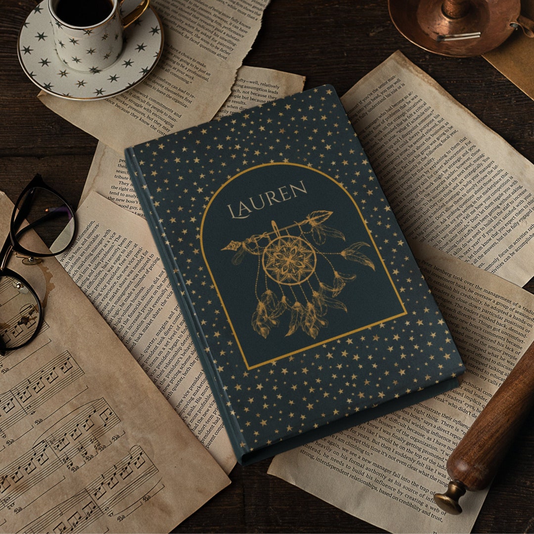 Personalized Dream Journal, Custom Name Journal, Unique Journal Gift ...