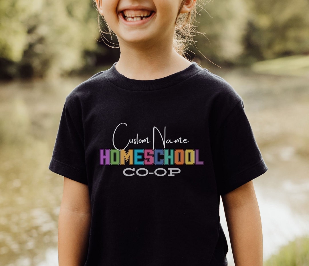 Personalized Homeschool Shirt, Homeschool Co-op Shirt, School Field ...