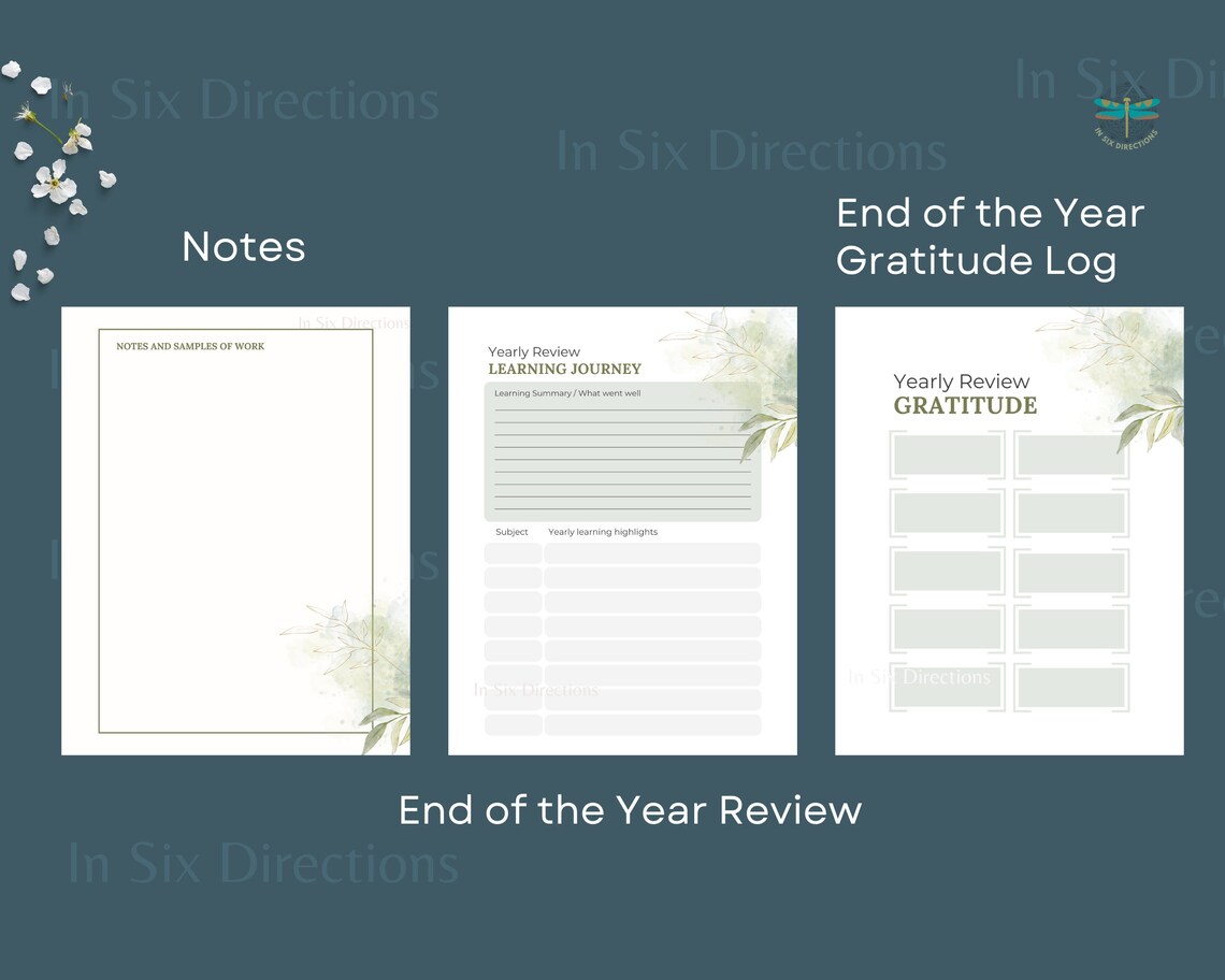 Printable Homeschool Planner, 2024-2025 Dated Homeschool Log, Simple ...