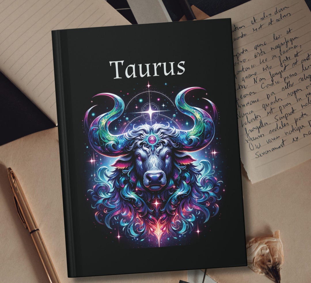 Personalized Zodiac Journal, Zodiac Taurus Gift, Astrology Gift, Taurus ...