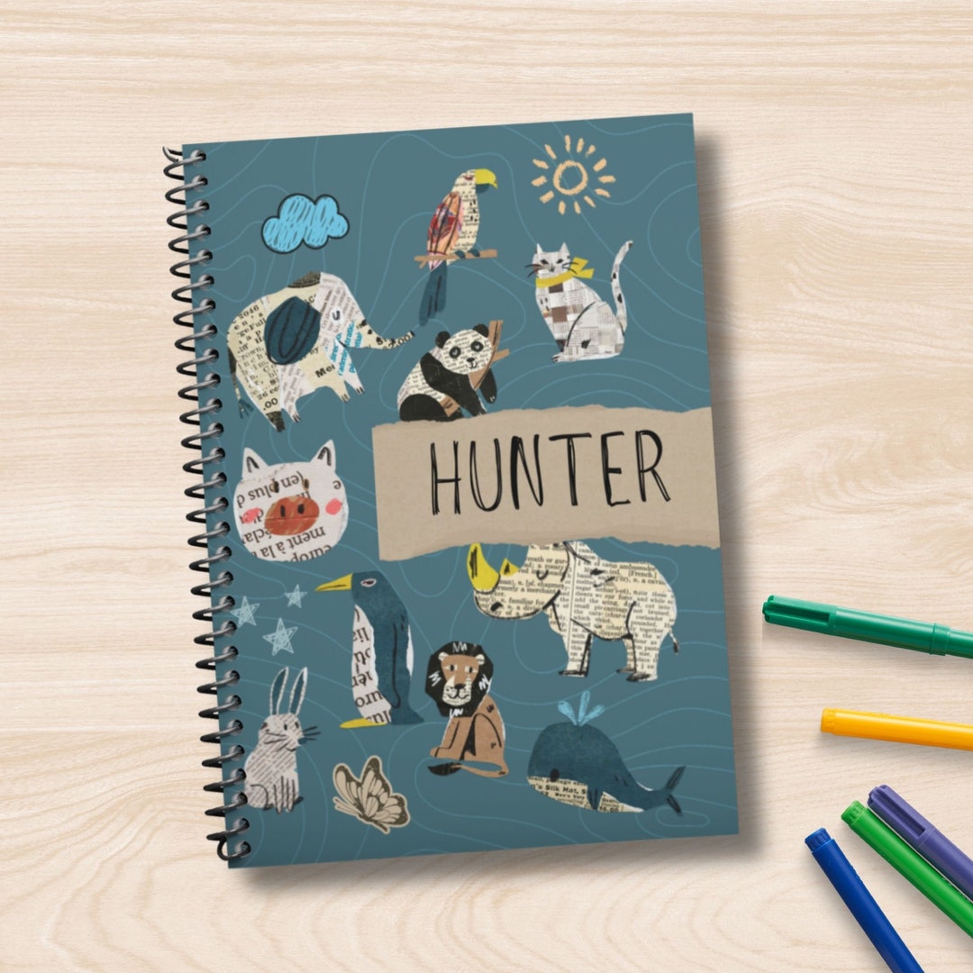 Personalized Kids Nature Journal, Kids Sketch Notebook, Charlotte Mason ...