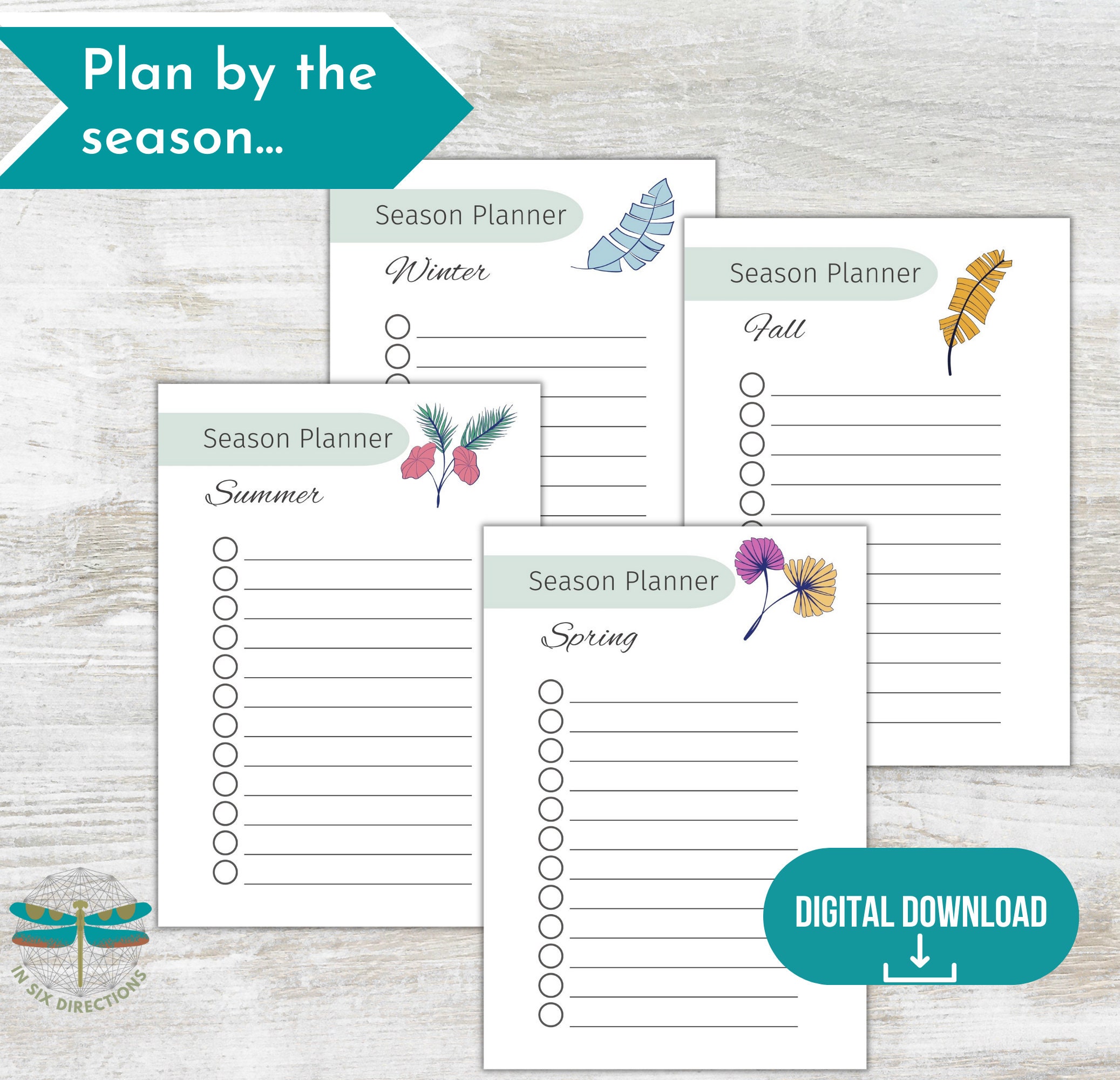 Printable Homeschool Planner Simple Unschooling Planner - Etsy