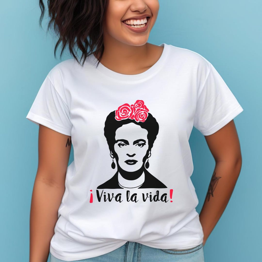 Frida Kahlo Shirt, Frida T-shirt, Feminist Shirt, Mexican Shirt, Viva ...