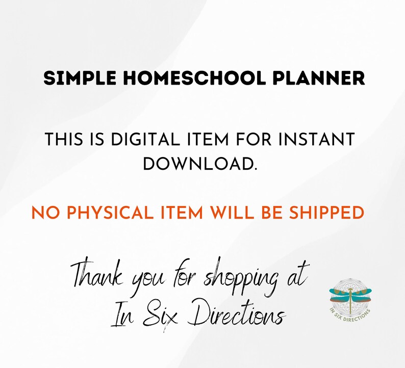 Simple 2023 2024 Dated Homeschool Planner Printable Lesson - Etsy