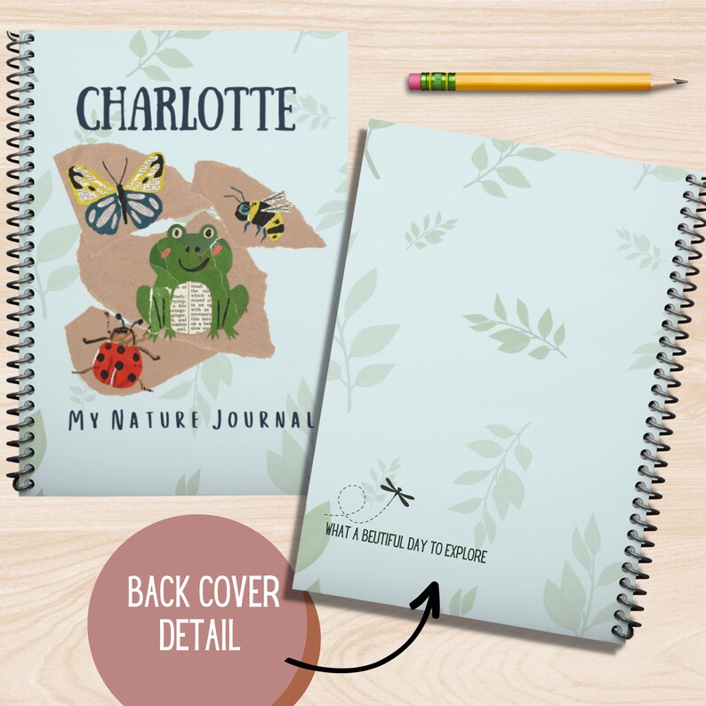 Personalized Nature Notebook for Kids, Nature Journal, Charlotte Mason ...