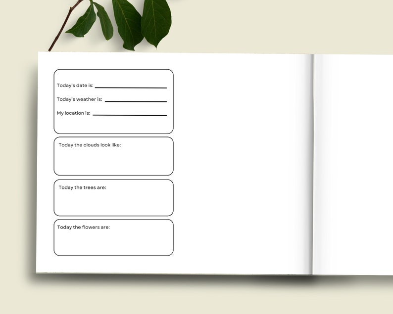 Personalized Kids Nature Journal, Kids Sketch Notebook, Charlotte Mason ...