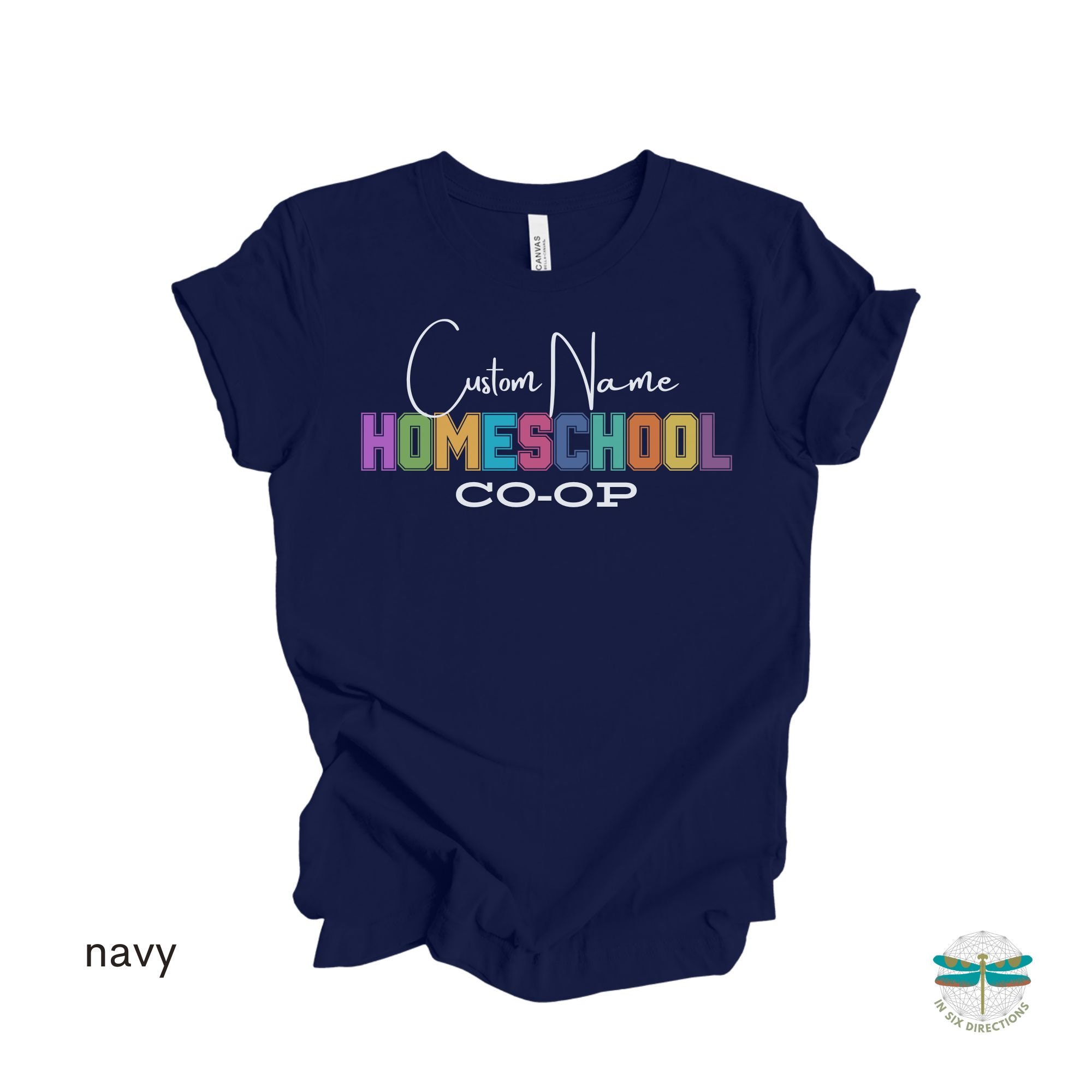 Personalized Homeschool Shirt, Homeschool Co-op Shirt, School Field ...