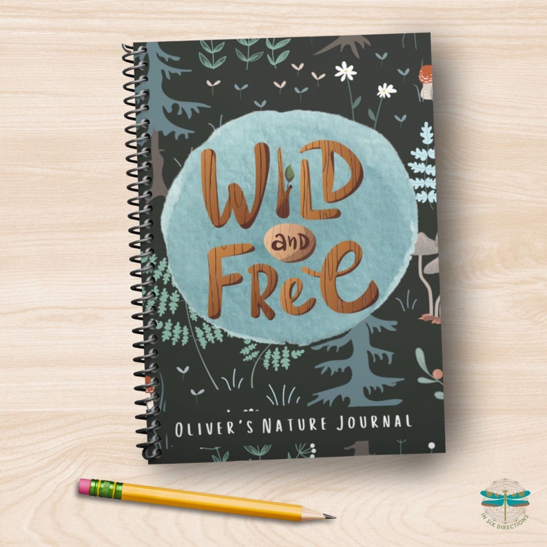 Personalized Nature Notebook for Kids, Nature Journal, Charlotte Mason ...