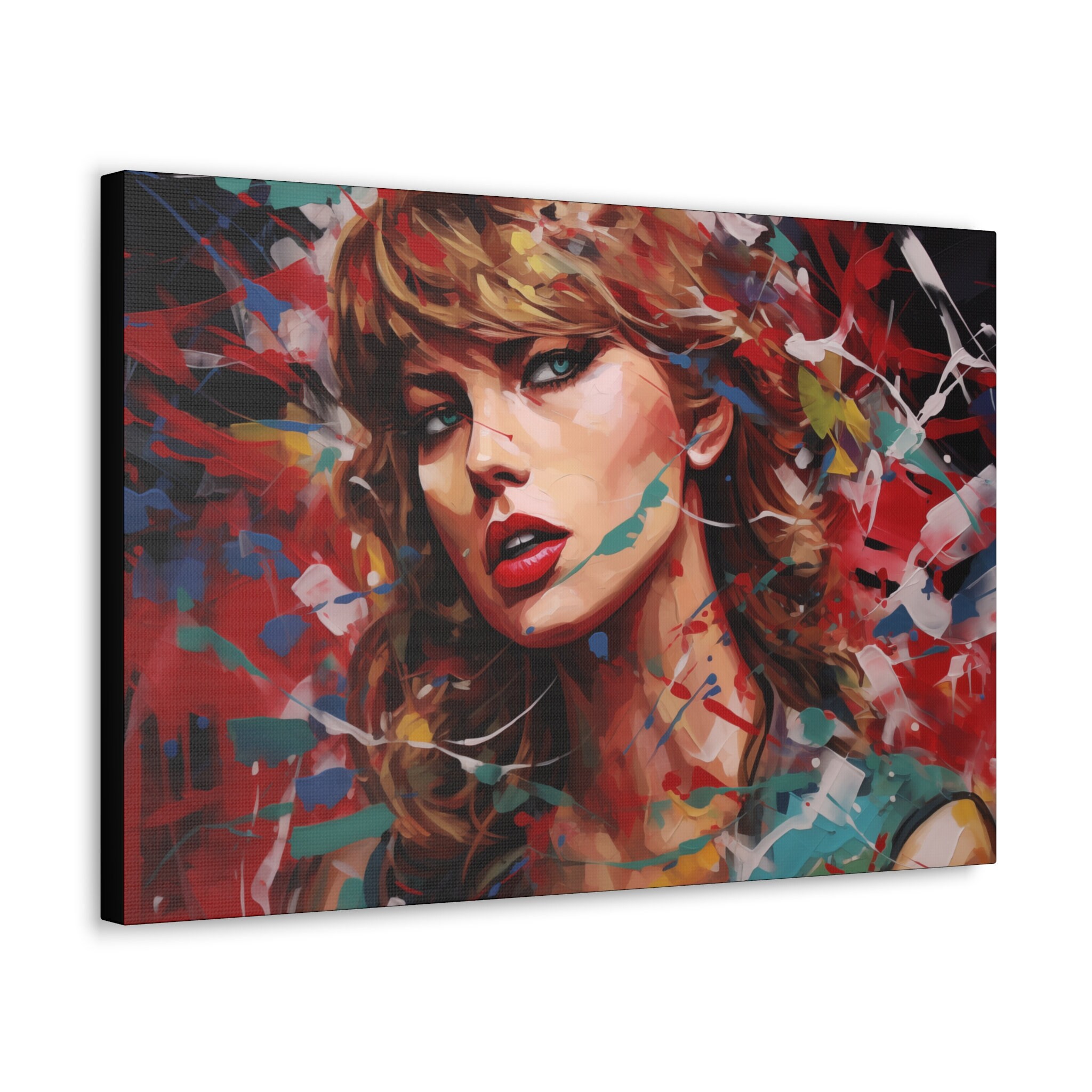 Taylor Swift Abstract Art Canvas various Sizes - Etsy