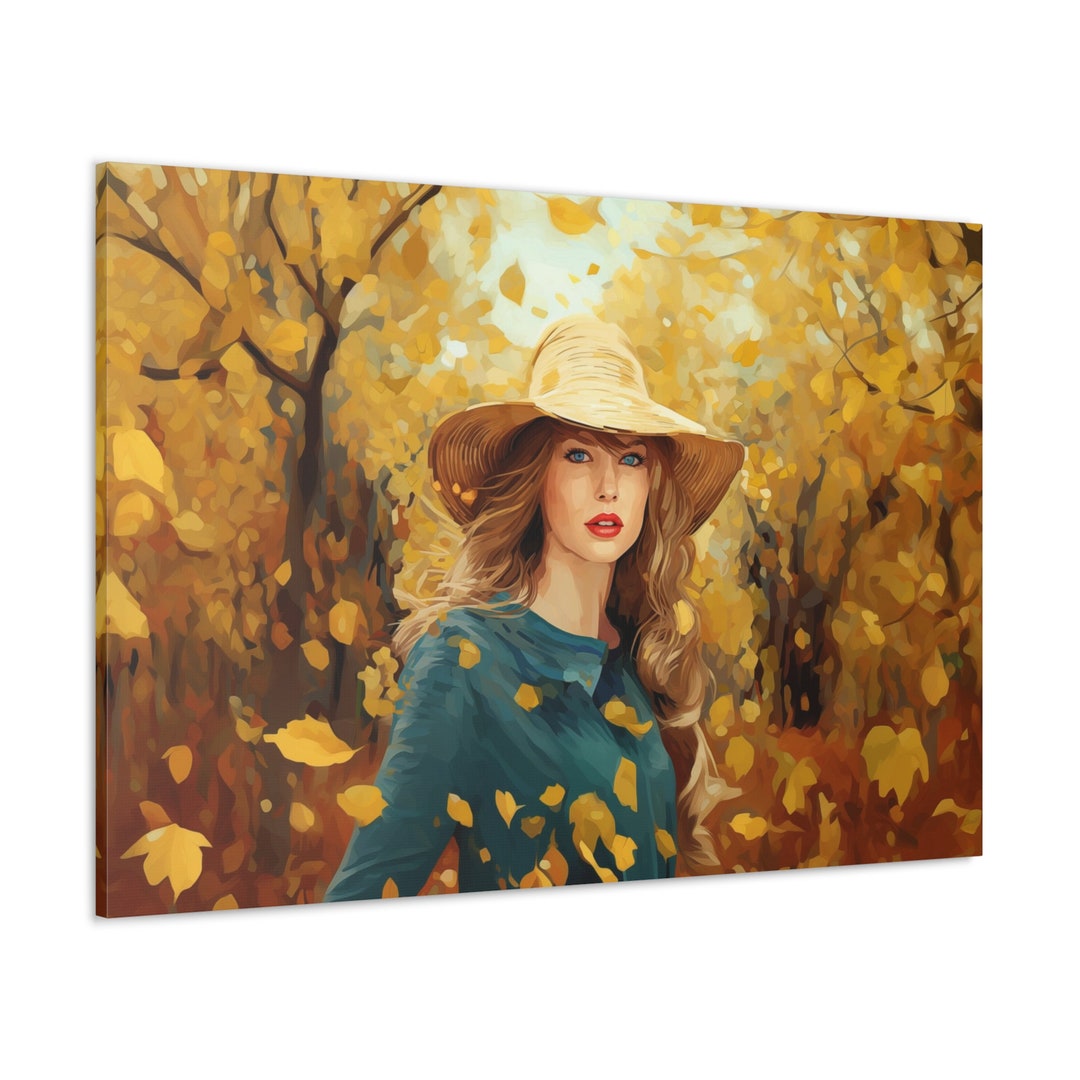 Taylor Swift Van Gogh Style Painting Wall Decor - Etsy
