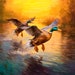 Mallard Ducks Art Tile: Colorful Ceramic Wall Decor - Etsy