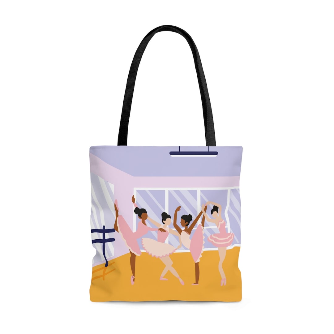 Dance Class Tote Bag, Multi-cultural Ballerina Bag, Gift for Dancer ...
