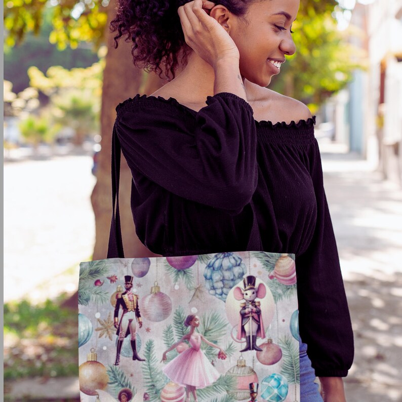 African American Nutcracker Tote Bag, Nutcracker Ballet Tote Bag ...