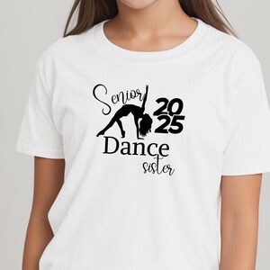 Custom Senior Dance Family Shirt/sweatshirt/hoodie, Personalized Dance ...