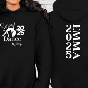 Custom Senior Dance Family Shirt/sweatshirt/hoodie, Personalized Dance ...