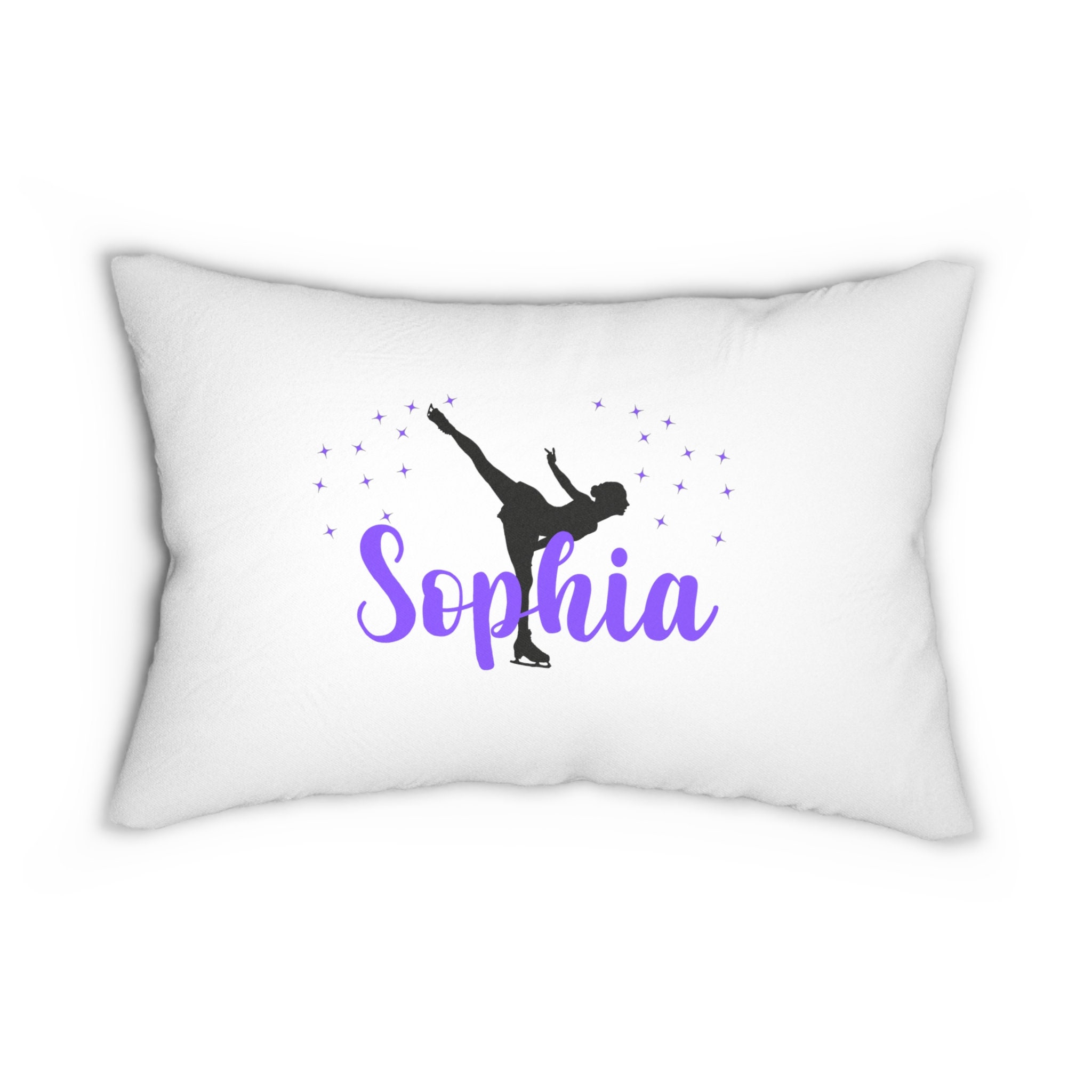 Personalized Figure Skater Pillow, Custom Skating Pillow, Ice Skating ...