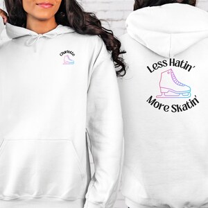 Personalized Figure Skater Hoodie, Ice Skating Hoodie, Gift for Figure ...