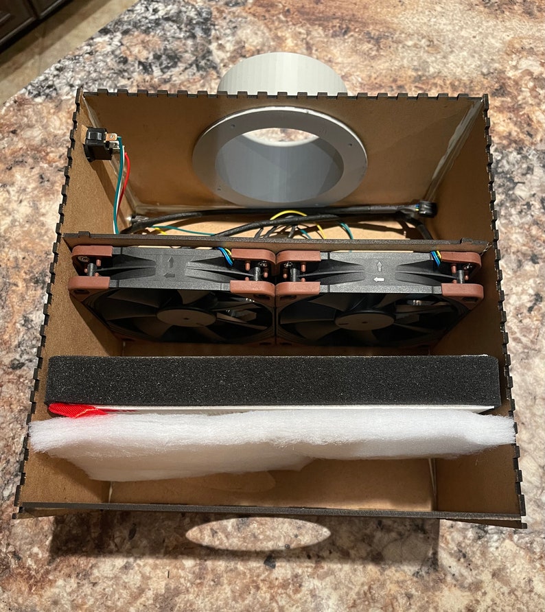 DIY Activated Carbon Smoke Extractor Purifier Laser Cut Files - INSTANT ...