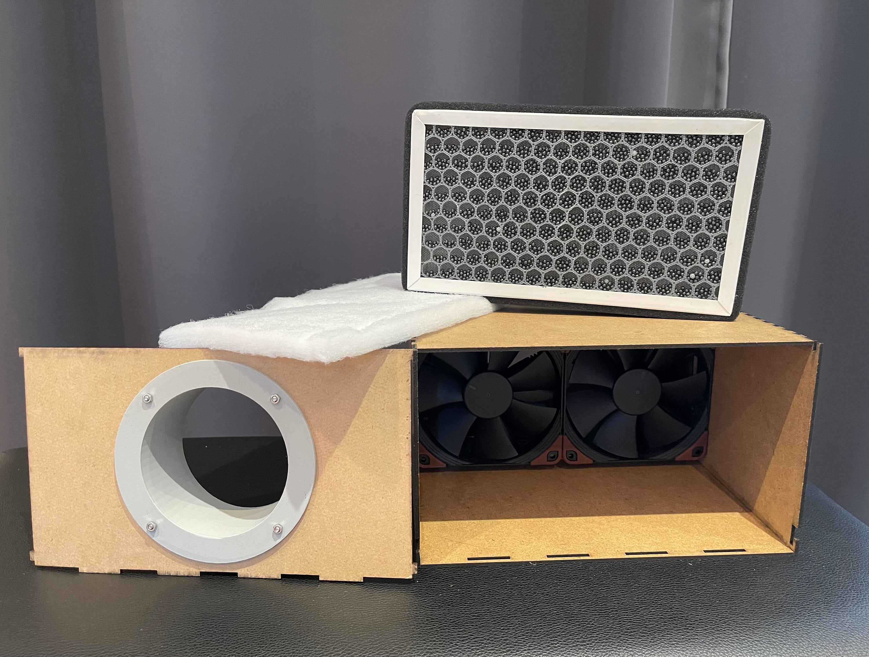 DIY Activated Carbon Smoke Extractor Purifier Laser Cut Files - INSTANT ...