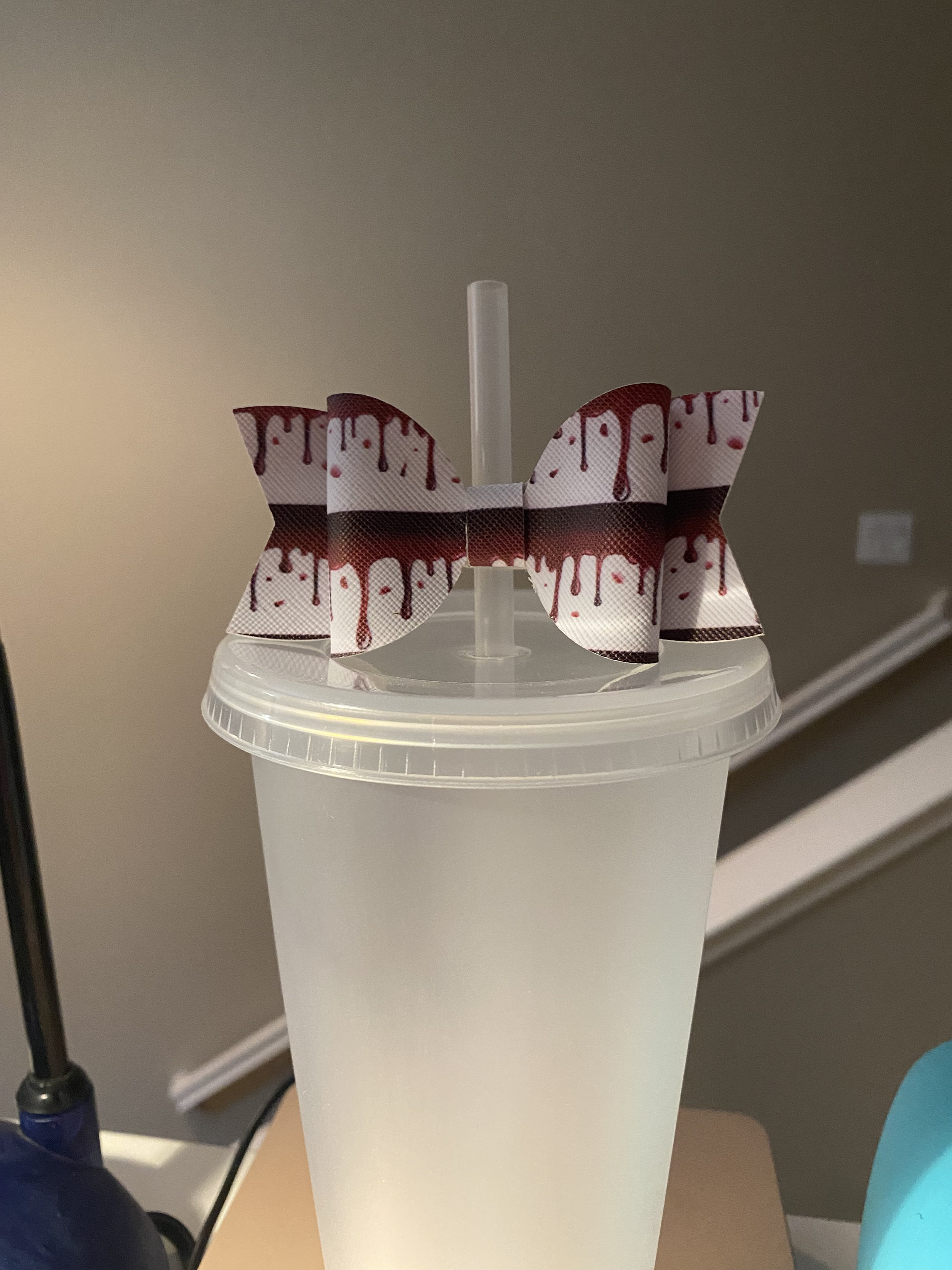Blood Drip Straw Topper - Etsy