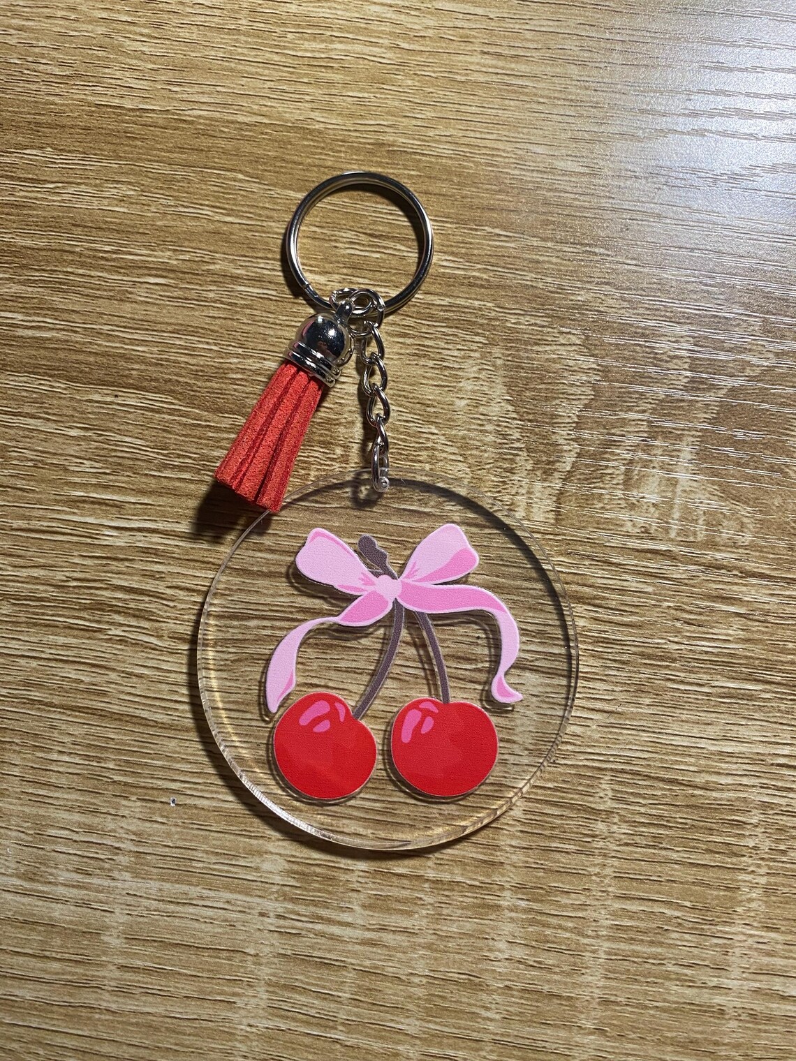 Round Acrylic Coquette Keychains. - Etsy