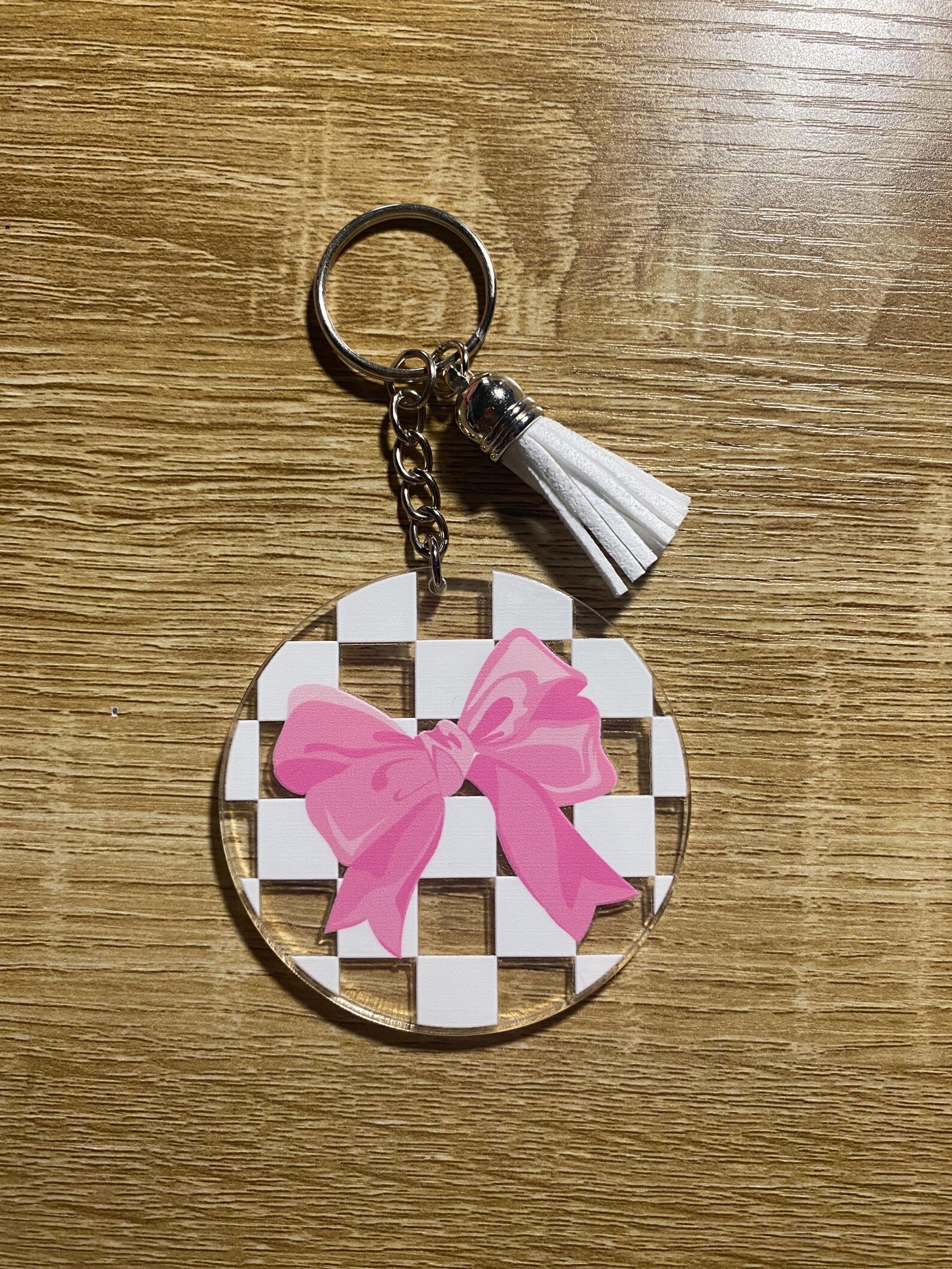 Round Acrylic Coquette Keychains. - Etsy