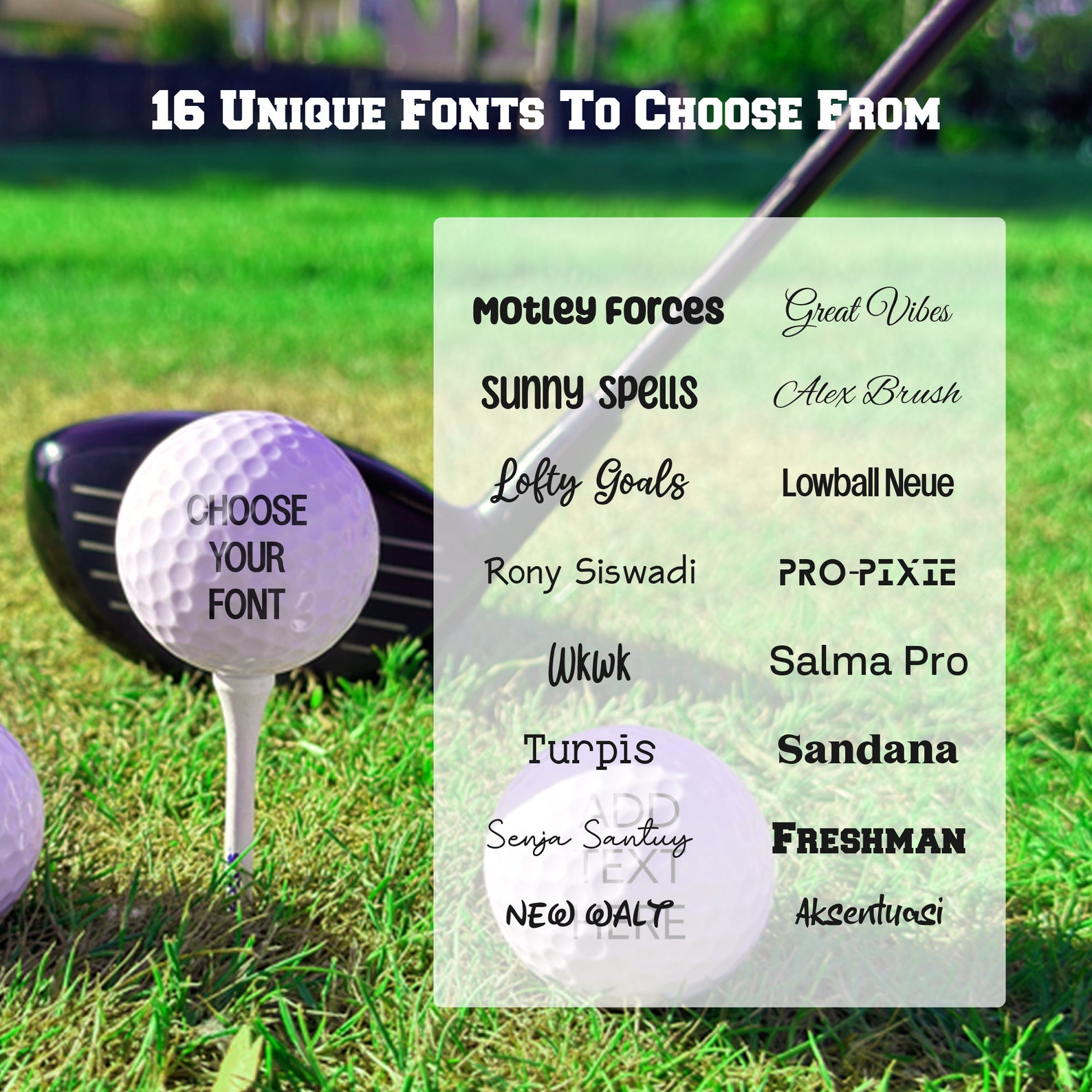 Personalized Golf Ball Your Logo or Design, Custom Logo Golf Balls ...