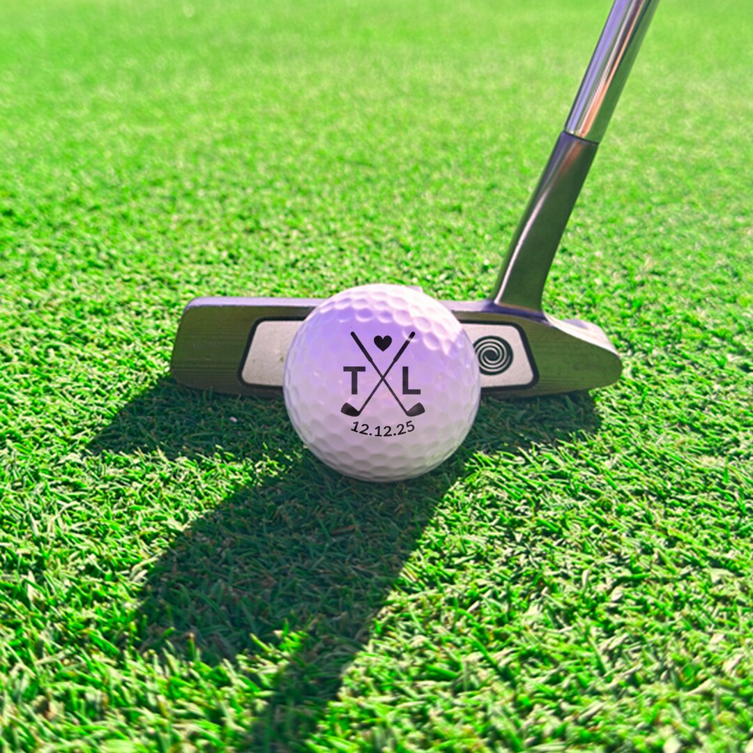 Personalized Golf Balls Gift for Wedding, Anniversary Golf Balls Gift ...
