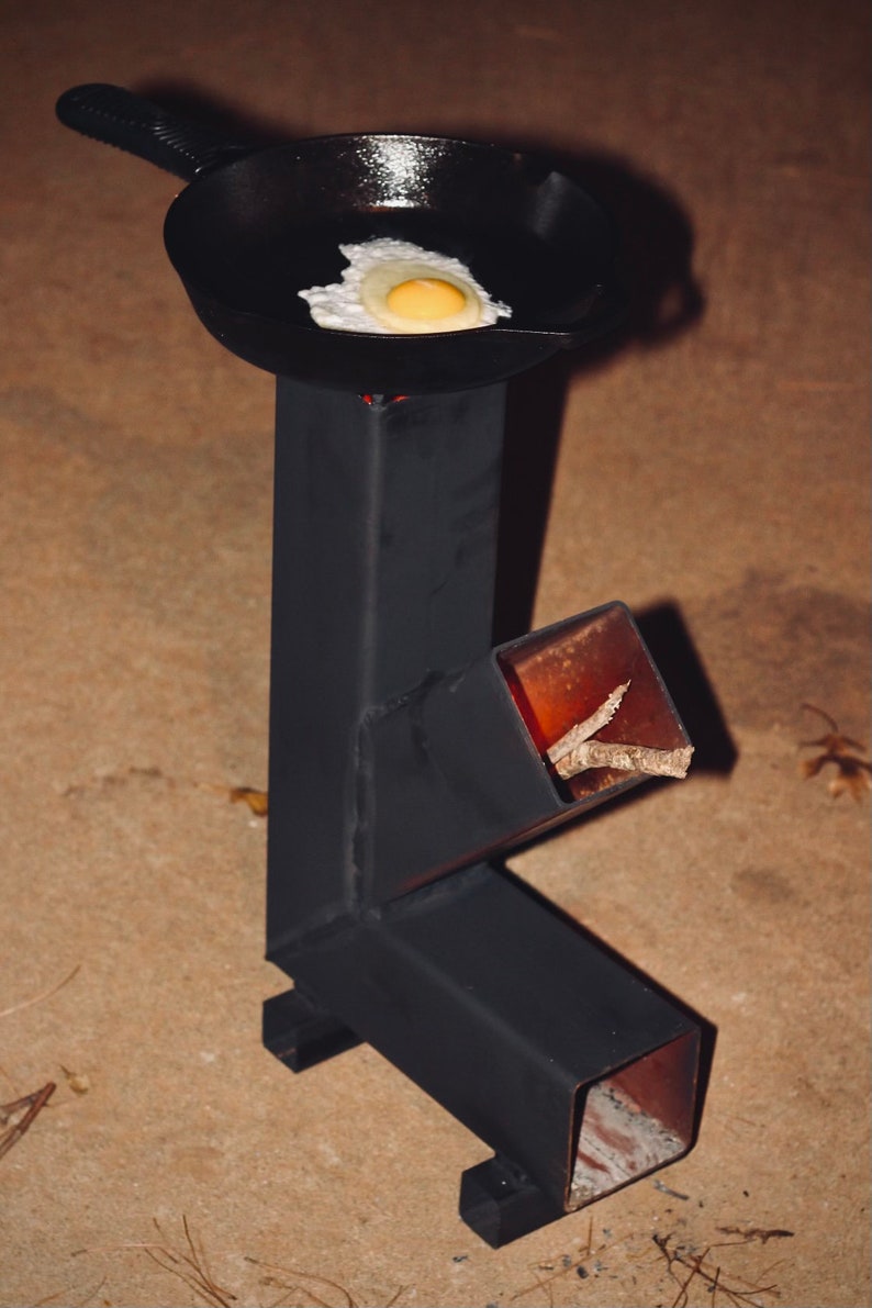 Rocket Stove - Self Fueling - Etsy